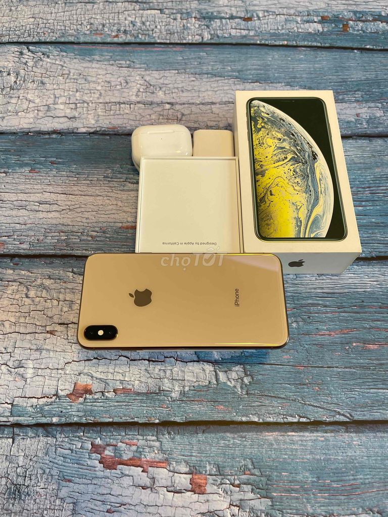XS Max 512G Gold Pin 93% Hàng Zin QTẾ Bao Xài - 123008143