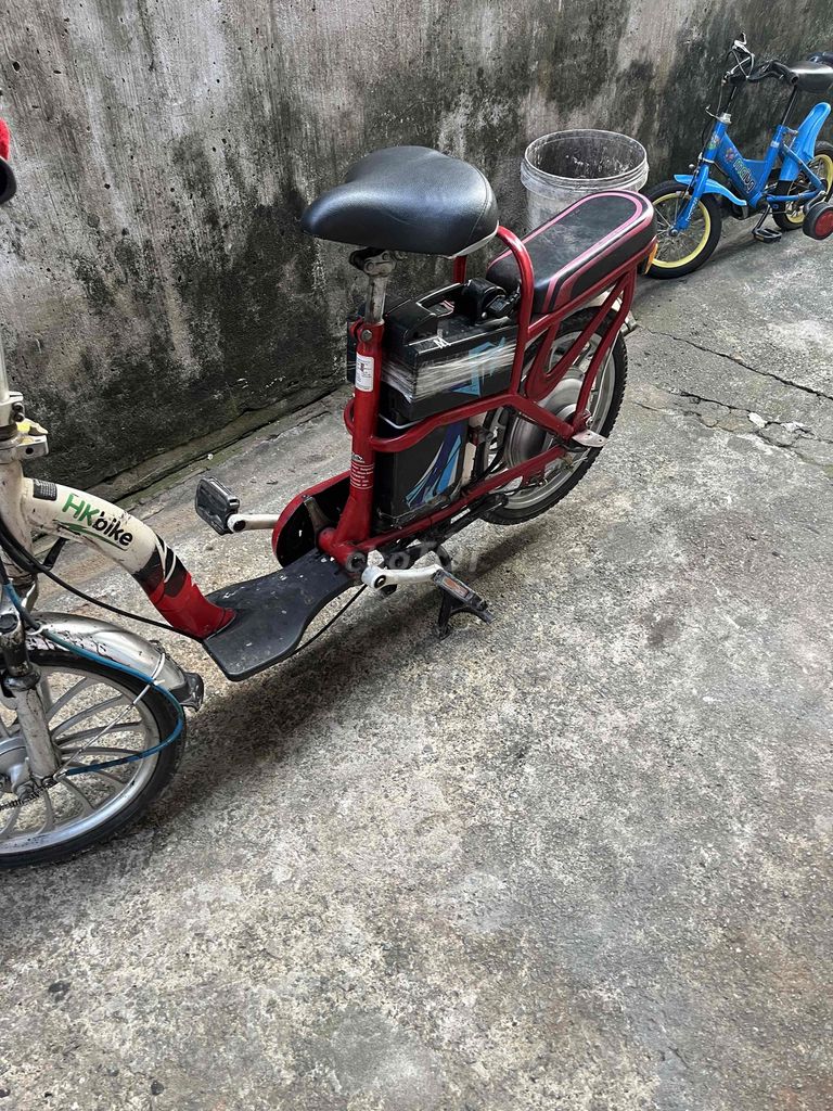 Xe đạp điện HKbike ASAMA Đỏ Trắng - 130087042