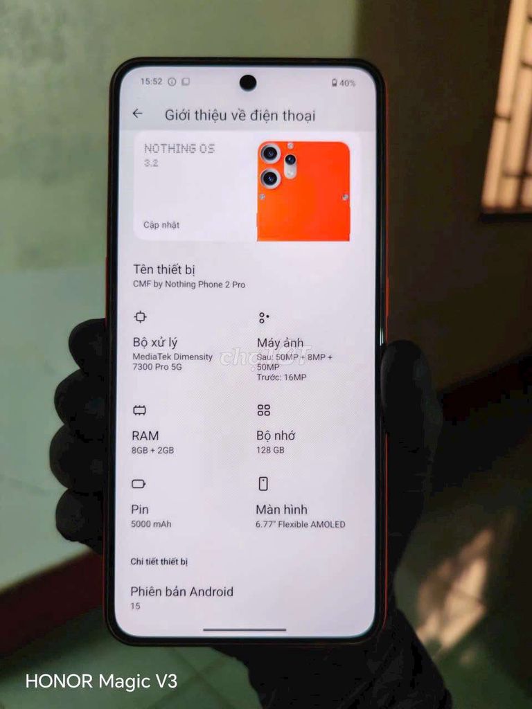 Nothing Phone 2 Pro, Cam đẹp 99%,fullbox keng 99% - 129886653