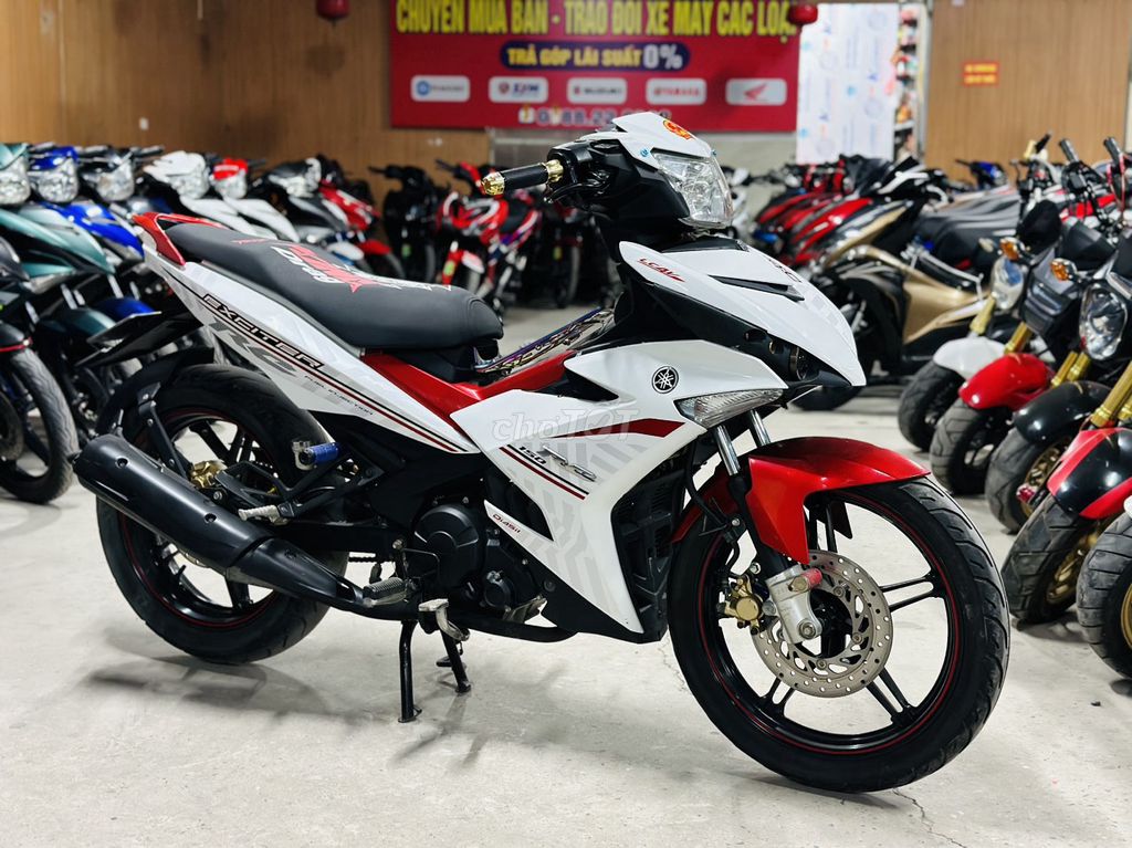 XE MÁY THANH TÙNG-EXCITER150 TRẮNG ĐỎ ZIN CHẤT2019 - 114896429