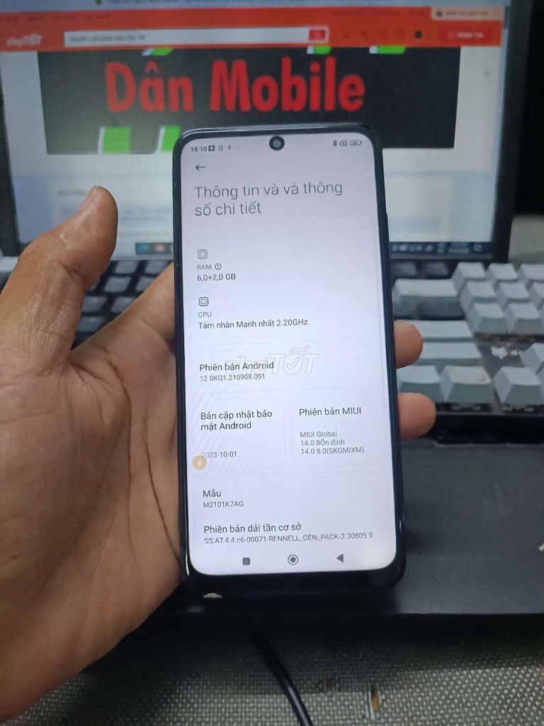 XIAOMI REDMI NOTE 10 6GB.128GB PIN 5000 SNAP 678 - 116881241