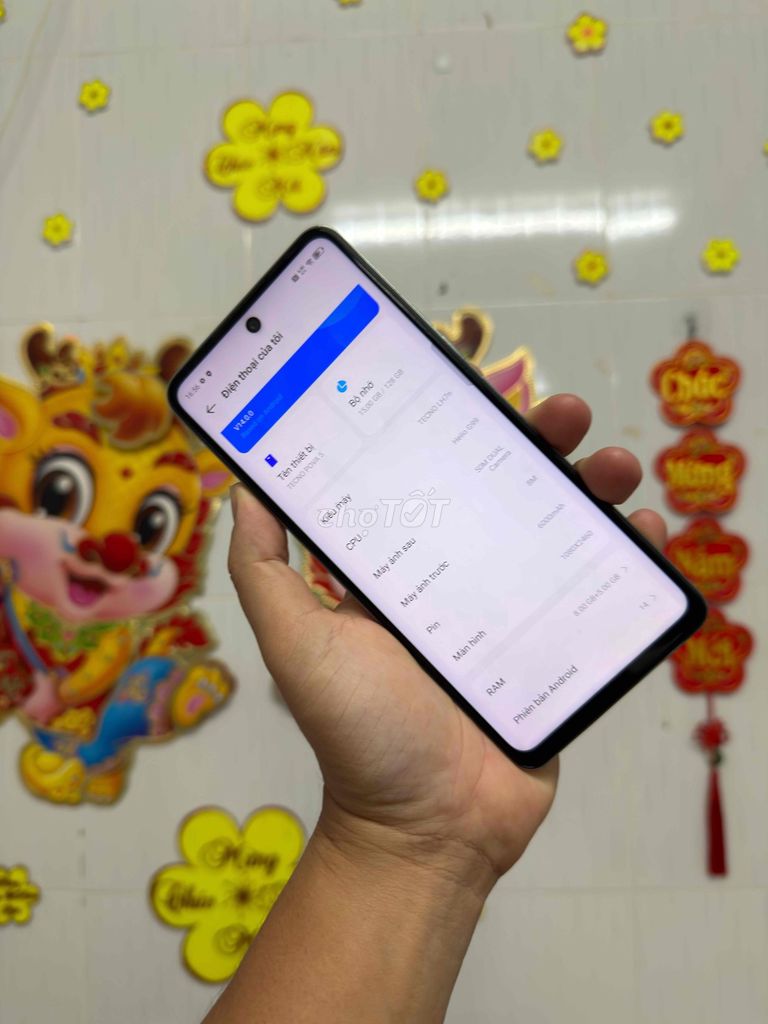 Tecno Pova 5 128GB pin 6000 NFC (Minh ThiệnMobile) - 130107009