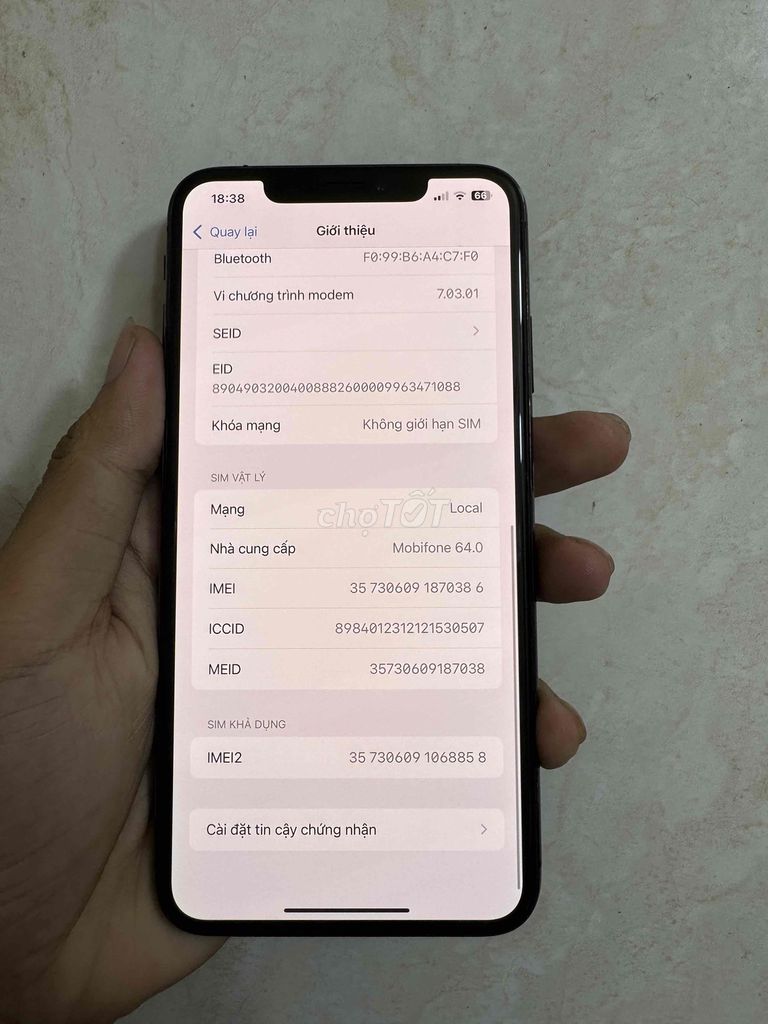 Mua bán 868 iPhone XS Max 256GB giá rẻ 25/10/2025