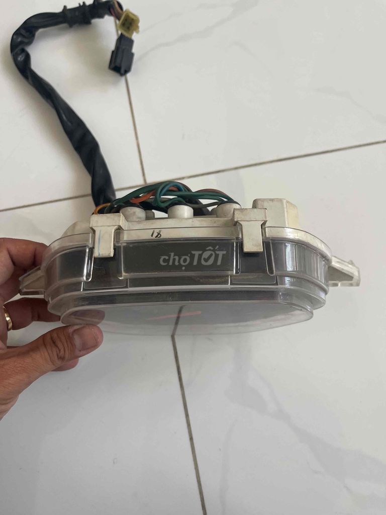 Đồng hồ xe máy Alpha 2004 Đen - 130463674