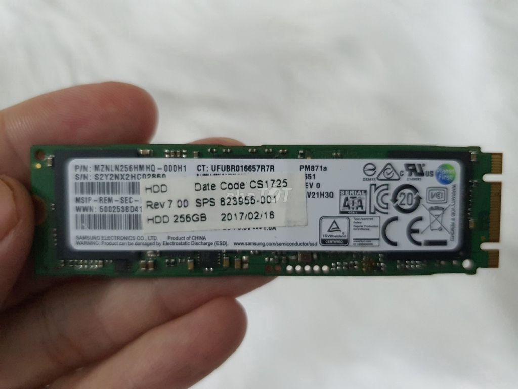 Ổ cứng laptop M2 256GB 2280 thường dùng cho laptop - 104257010