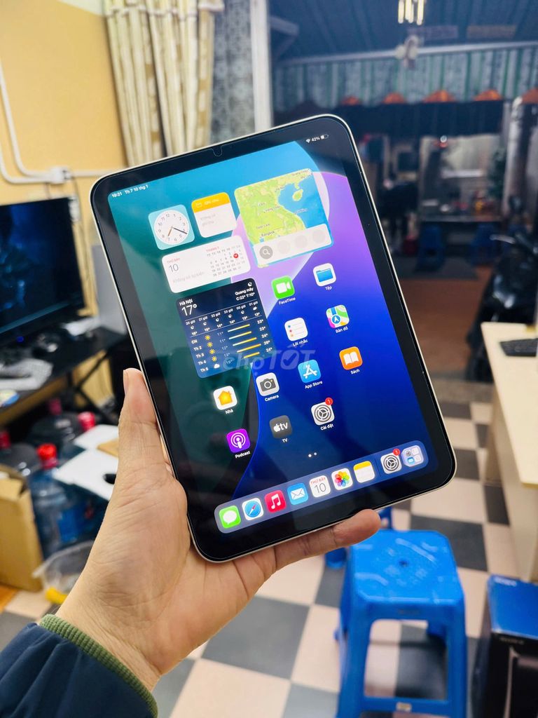 IPAD MINI 6 256GB 5G + WIFI MÀU TRẮNG - 130203872