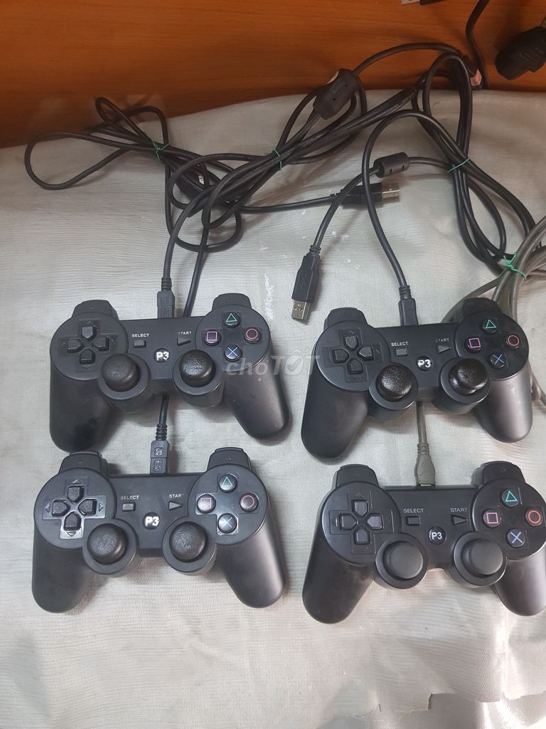 Tay cầm chơi game Sony PS3 Đen - 128975157