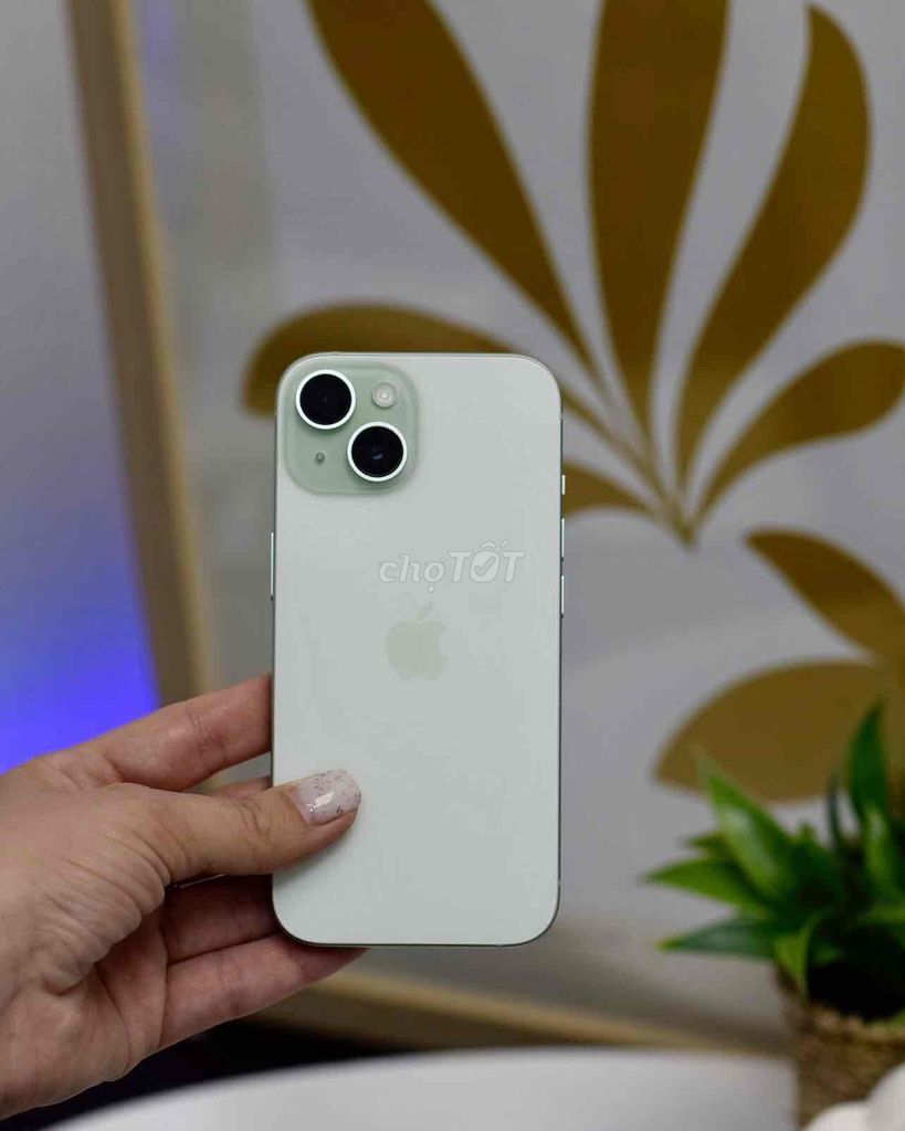 iPhone 15 GREEN FULLBOX 128G New APPLE 08/2025 - 125497297