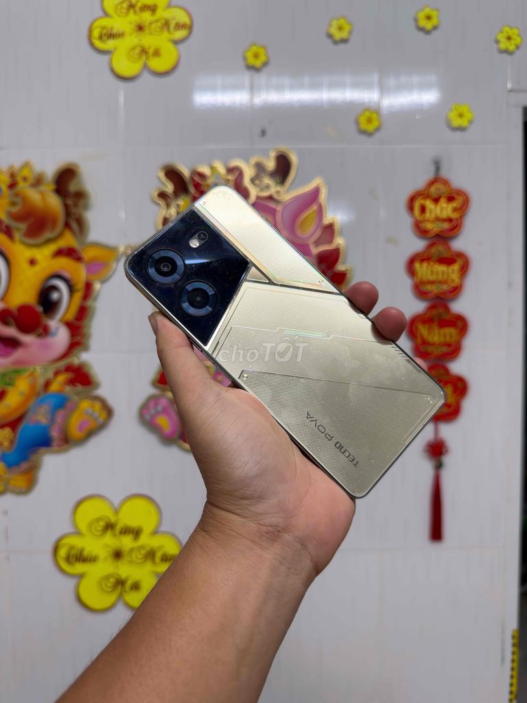 Tecno Pova 5 128GB pin 6000 NFC (Minh ThiệnMobile) - 130107009