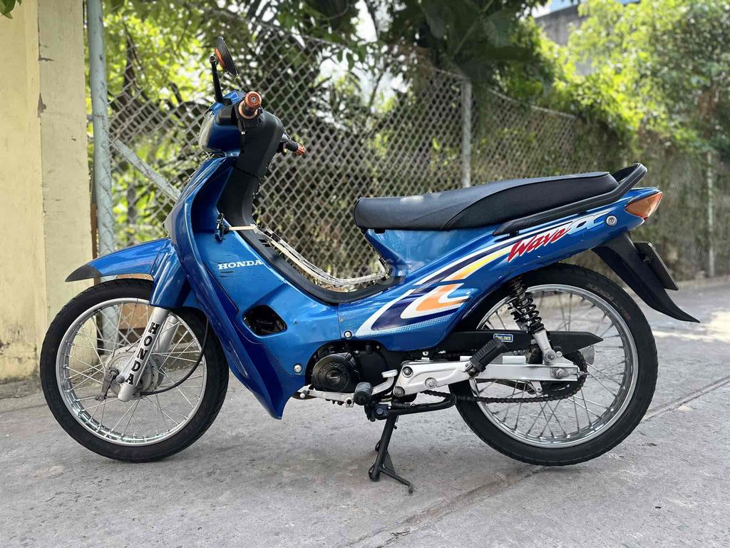 Honda Wave 110cc Longcin 2012 Xanh Bs.95 đẹp - 130439345