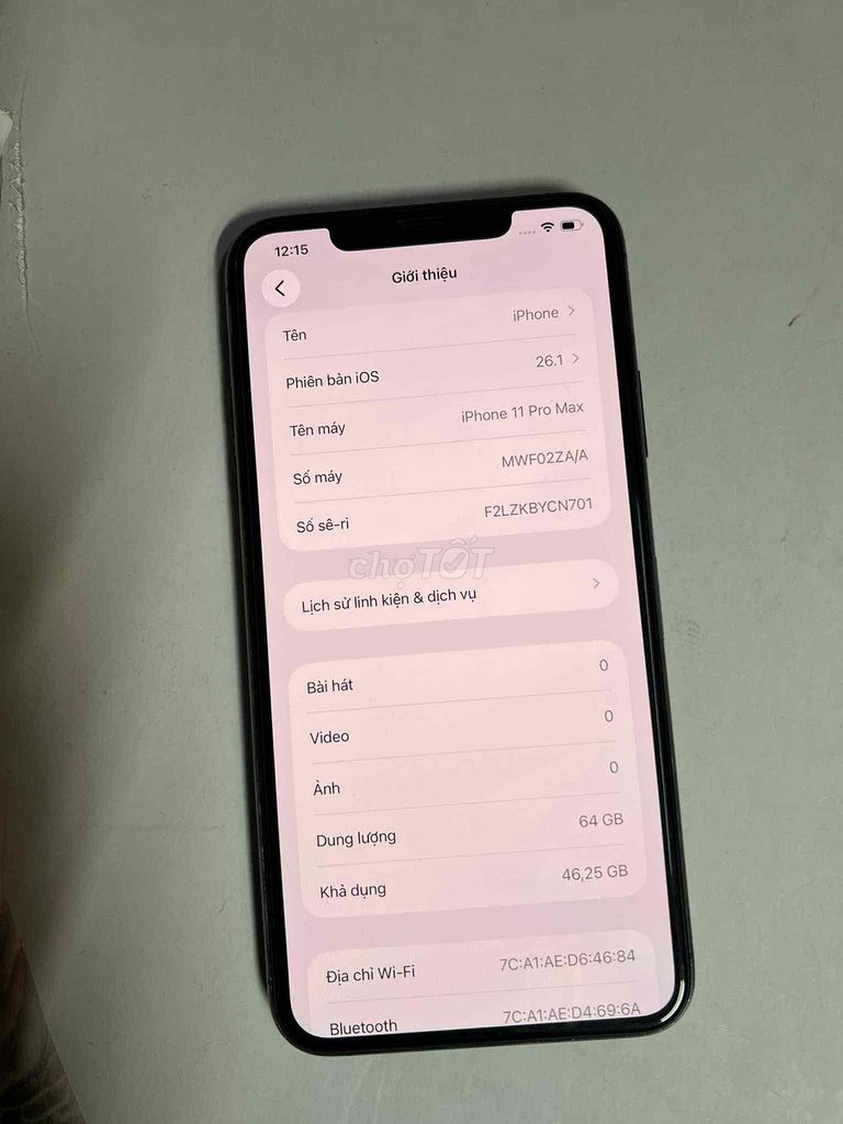 thanh lý 11pro max - 129146122