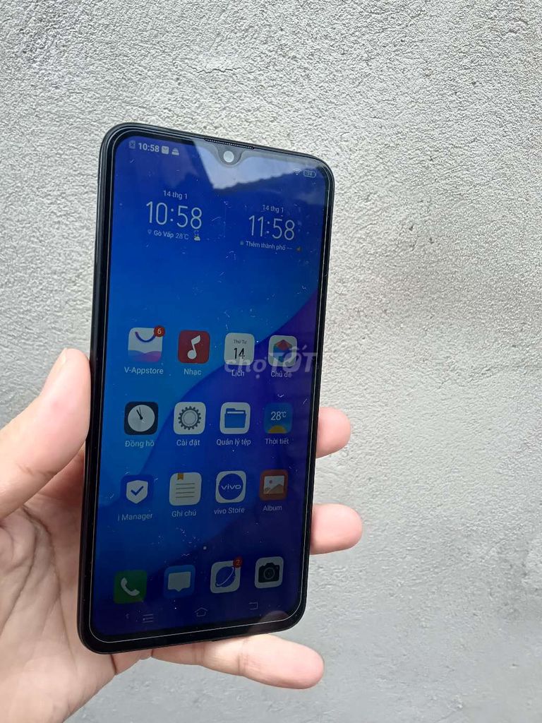 Vivo 128GB Xanh đen Mới 99% - 130270311