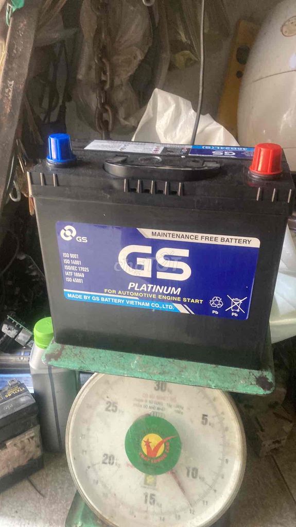 Ắc quy GS 46B24L(S) 45Ah 12V - 129427155