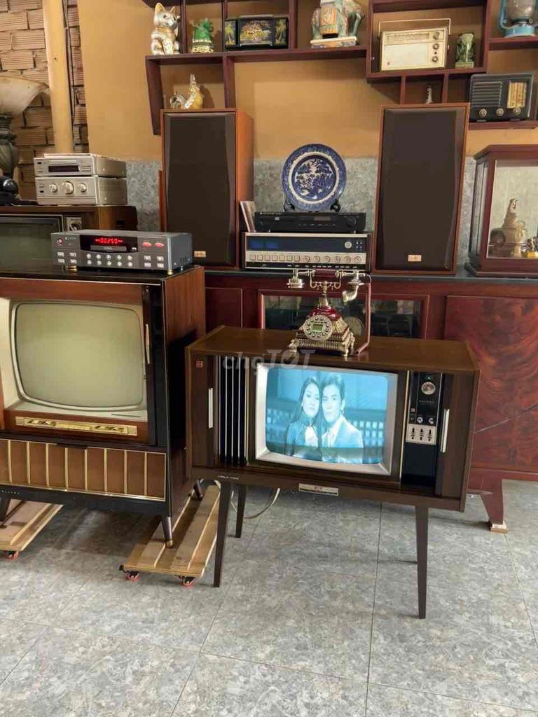 Tivi CỬA LÙA NATIONAL 20 inch xưa 📺👍🧡 - 107057190