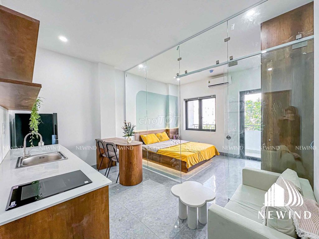 STUDIO BAN CÔNG TÁCH BẾP TRUNG TÂM QUẬN 7. SÁT LOTTE, TDTU, RMIT, NTTU ...