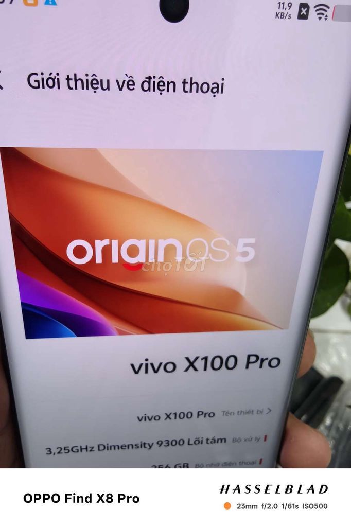 Vivo X100 Pro Trắng Dimensity 9300 - 129854940