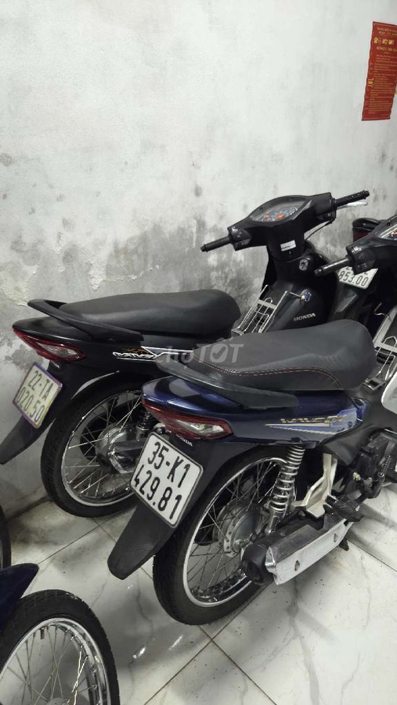 Honda Wave Alpha Đen Xanh Trắng Đã qua sử dụng - 129589576