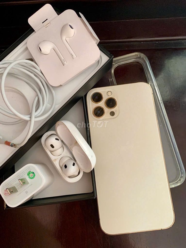 Thanh lí 12promax 256G Gold Qtế Mỹ chính hãng 99% - 128933432