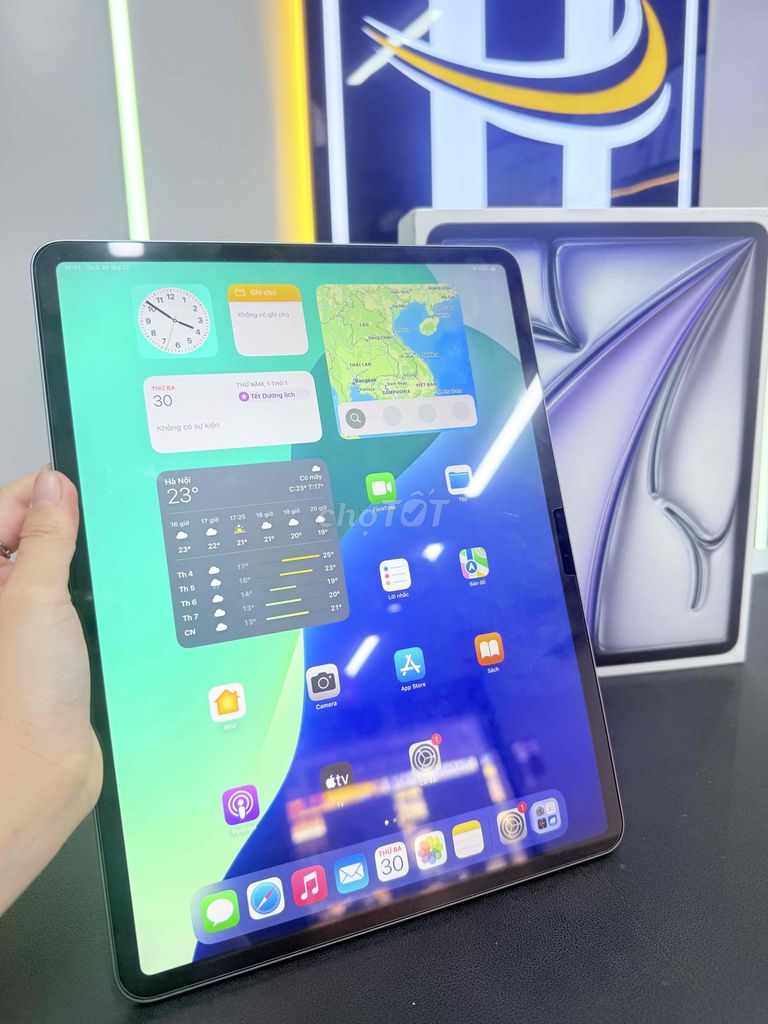 IPAD AIR 6 M2 13 Inch-Bản Wifi-Màu Xám-Q.Tế-Zin - 129996207