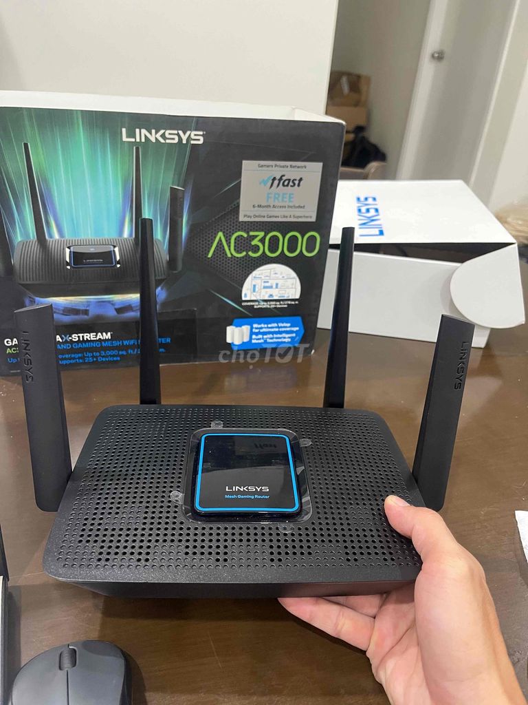 Router Wifi Linksys MR9000X Tri Band AC3000 - 124343525