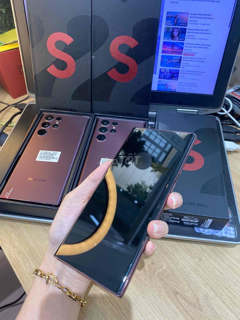Đặc biệt 12/256G có áp xuất SS S22 ultra 5G góp O - 108024372