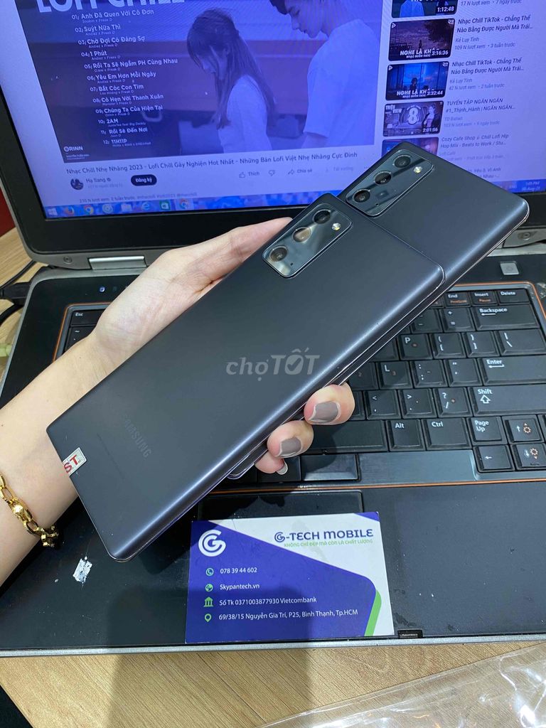 Máy bao zin SS Note 20 5G 256G bao góp duyệtttt - 108898217