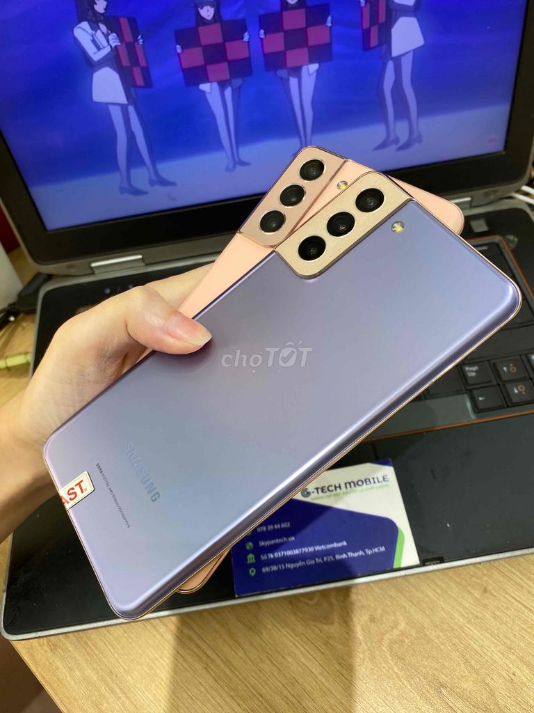 Màu đẹp SS S21 Plus 256G ram 8 máy mượt mà - 109471220
