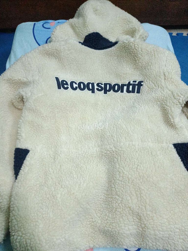 Áo khoác Le Coq Sportif Lông cừu Trắng kem - 130081189