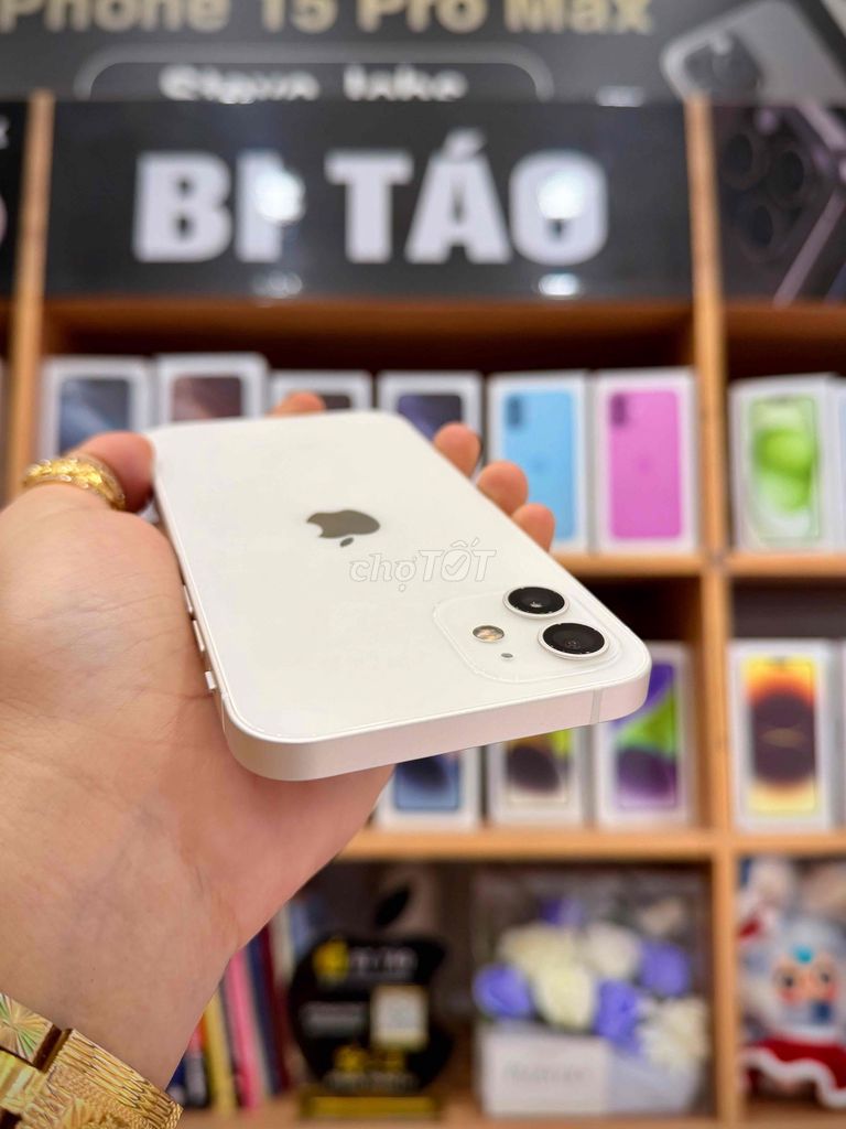 Apple iPhone 12 64GB Trắng - 130116570