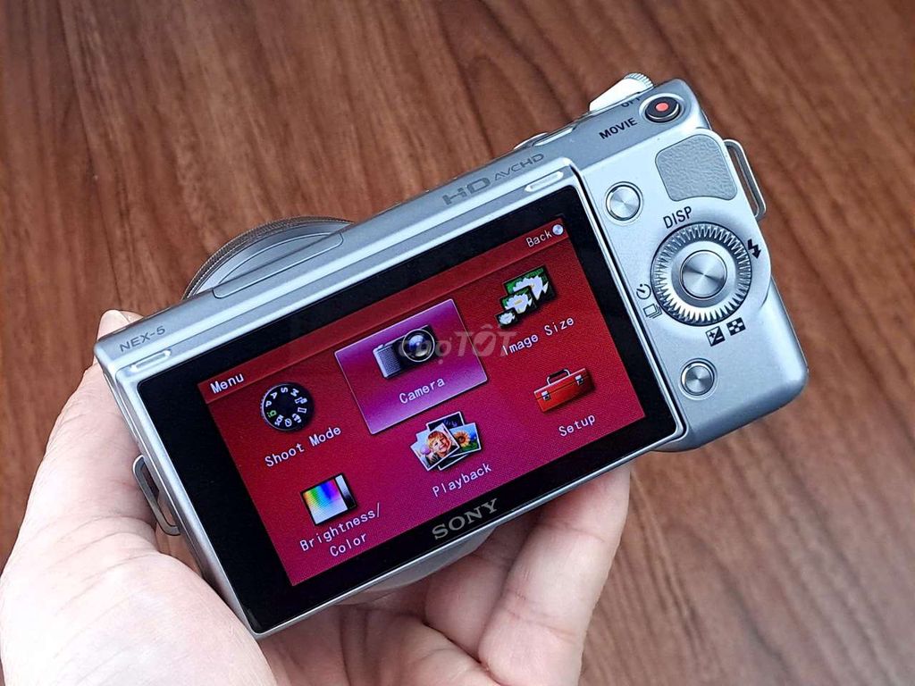 Sony Nex 5 Silver + kit - 128440572