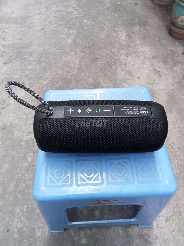 Loa Bluetooth BASS-05 Đen Rất mới - 129896259