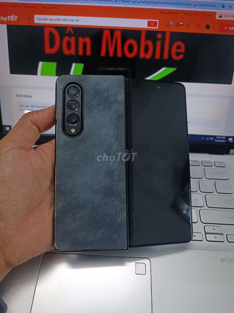 SAMSUNG Z FOLD3 12GB.256GB SNAP 888 ZIN FULL CN - 125414233