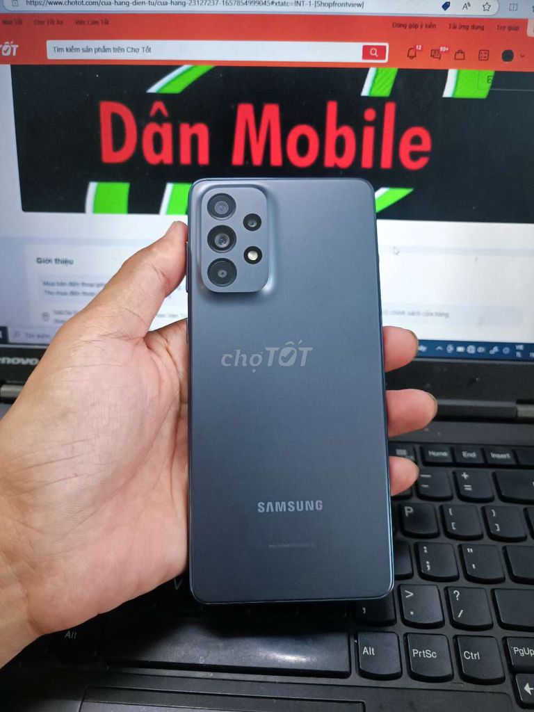 SAMSUNG A73 8GB.128GB SNAP 778G PIN 5000 ZIN ĐẸP - 120309512