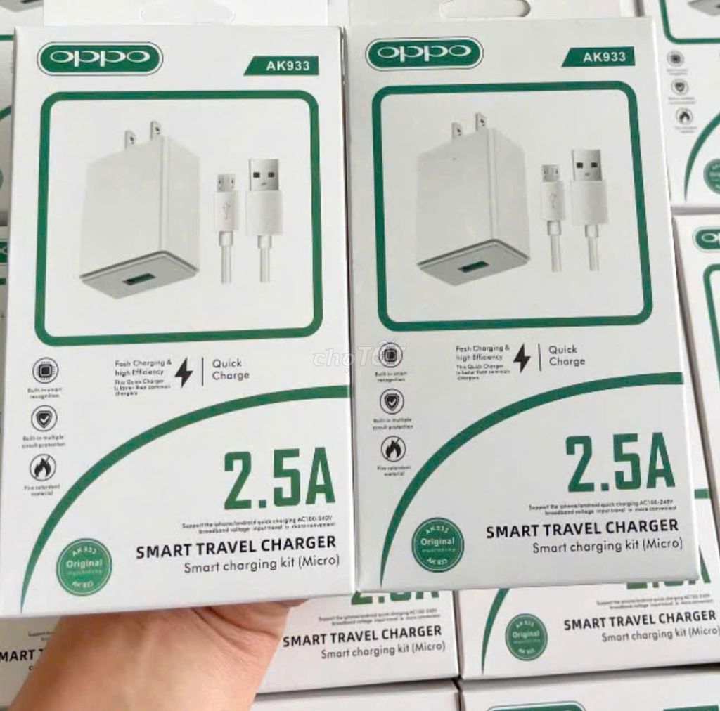 Bộ sạc OPPO 933 store 10W micro New - 126394215