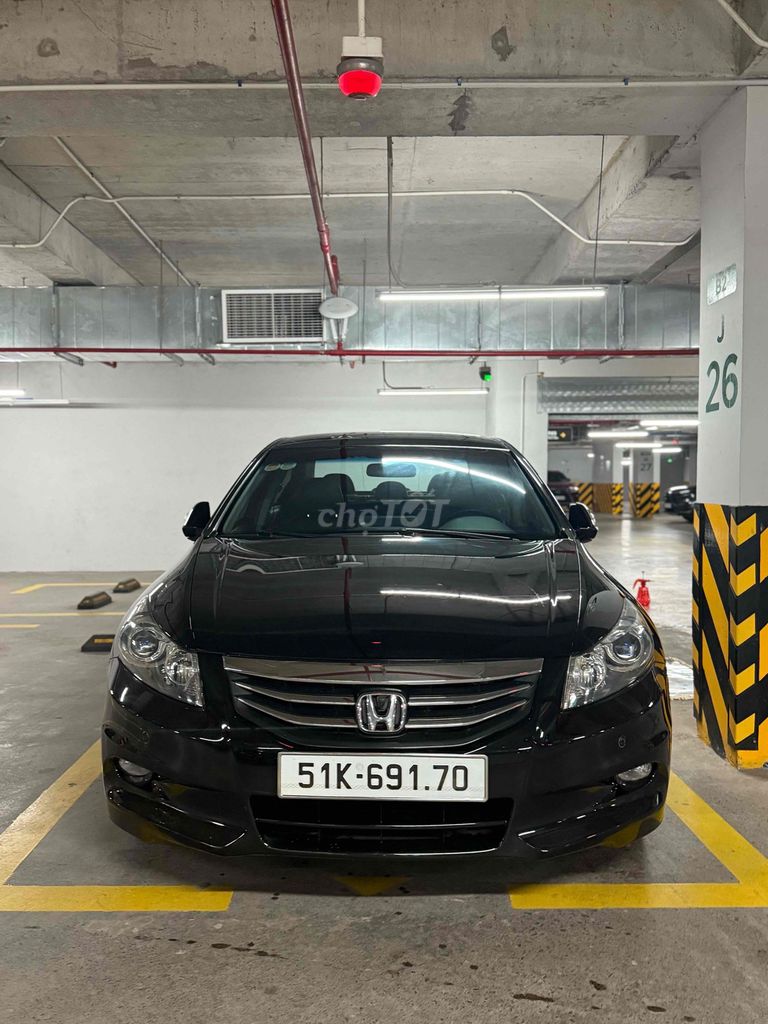 Honda Accord sx 2012 2.4AT Đen nhập Thái - 129862250