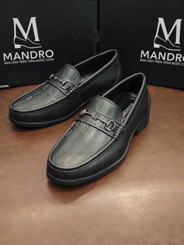 Giày lười MANDRO Nam Da thật - 131688636