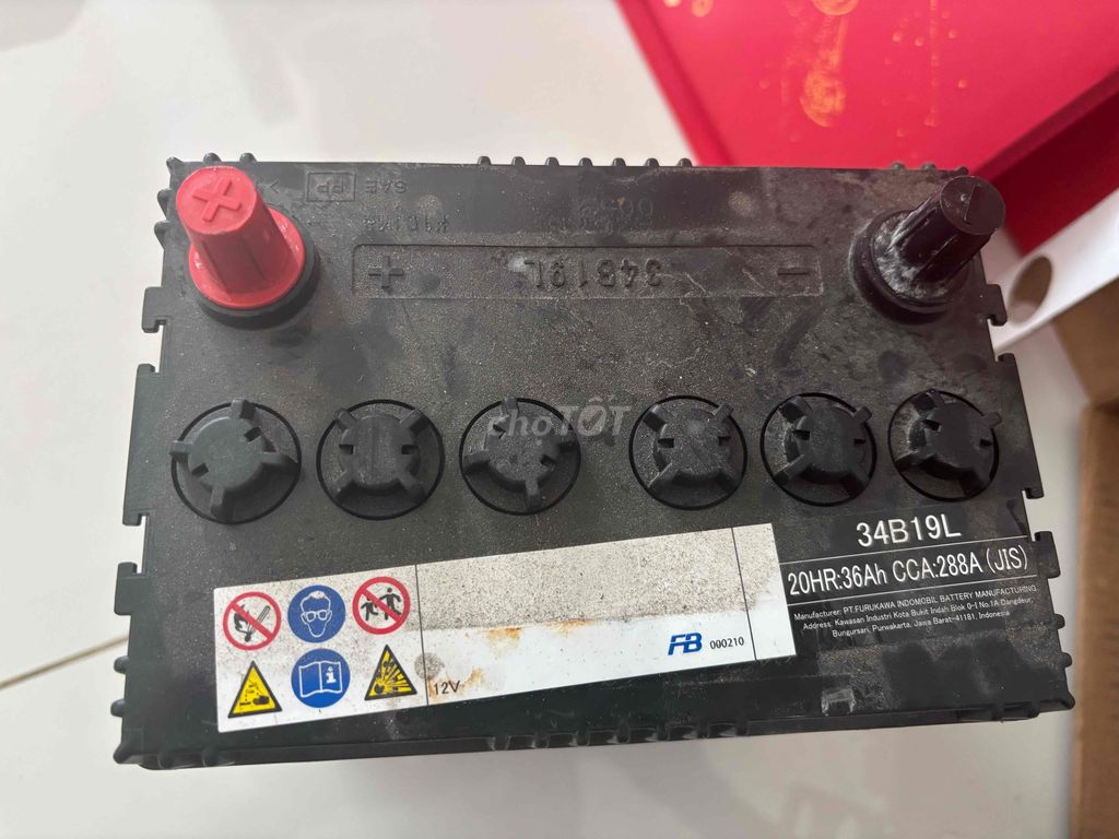 Ắc quy Furukawa Battery 34B19L 36Ah 12V - 129854263