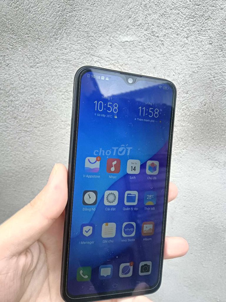 Vivo 128GB Xanh đen Mới 99% - 130270311