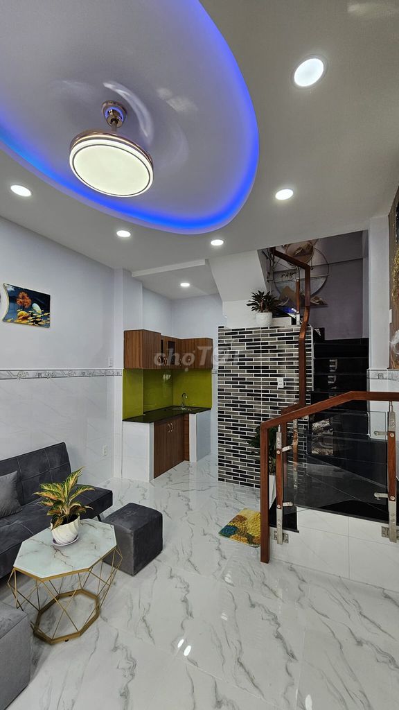 NHÀ ĐẸP LẠC LONG QUÂN, TÂN BÌNH - HẼM XE 7C - NHÚ 4 TỈ - 129412533