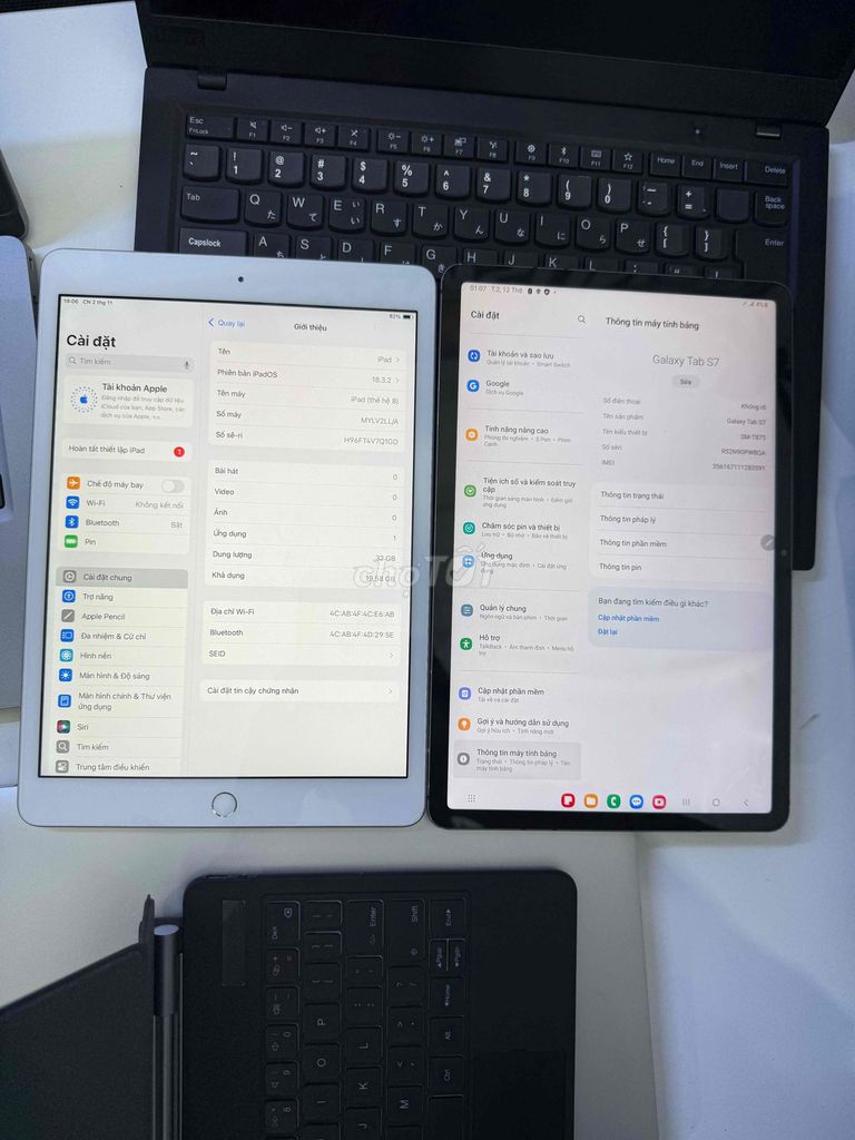 Samsung tab s7 11inch 4G-wifi 6-128 120hz ké gen 8 - 128825749