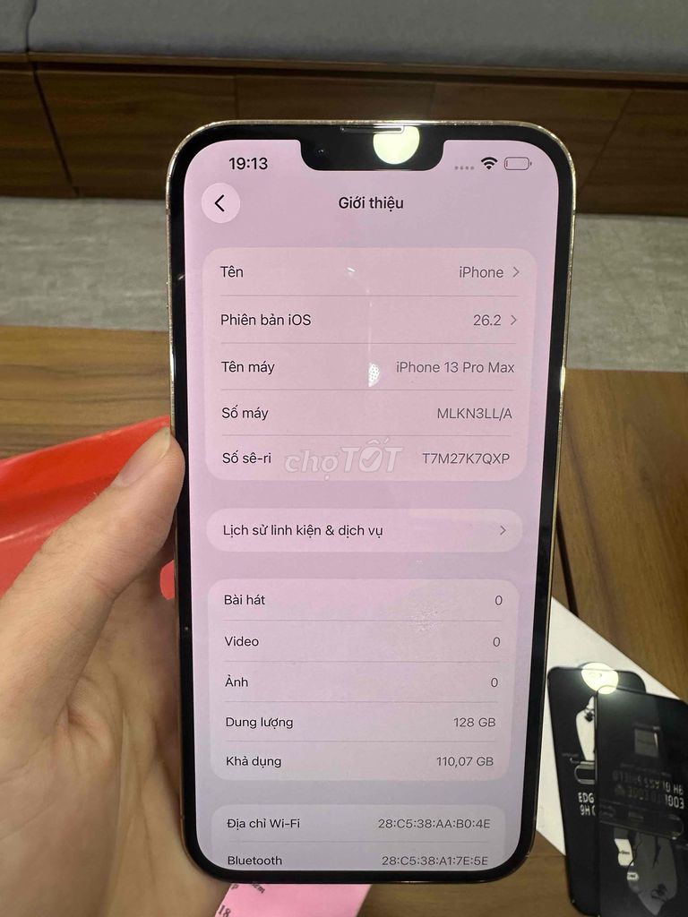 iPhone 13 Pro Max 128GB Vàng - 130220280