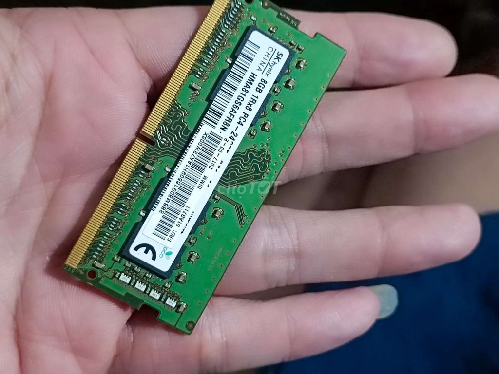 Bán ram Laptop 8GB DDR4 chính hãng bóc máy - 130252550