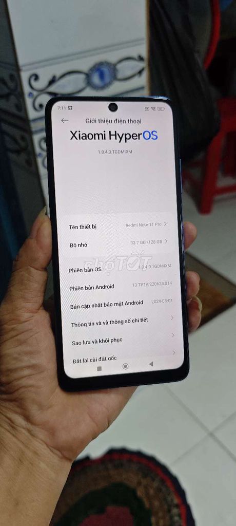 Xiaomi Redmi Note 11 Pro 8GB/128GB Xanh - 130070126