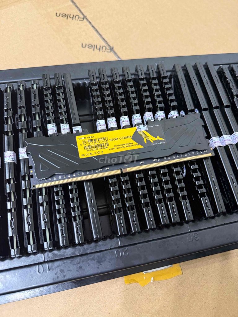 RAM PC 32GB DDR4 3200MHz Đen - 132596205
