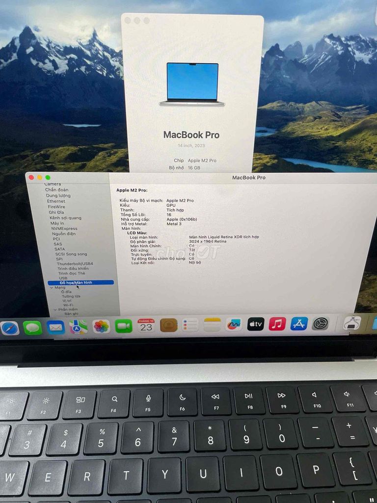 Macbook pro 2023 - 14 inch , M2 Pro , Ram 16 GB / - 128597681