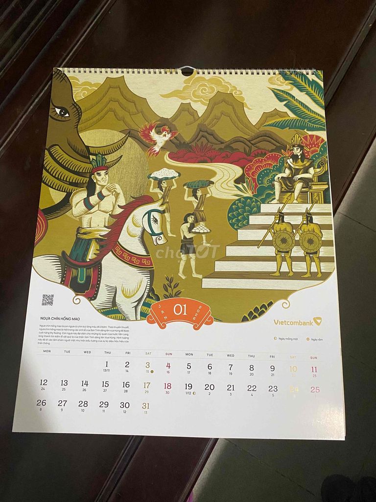 Lịch tháng vcb - 130230310