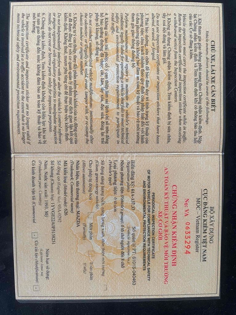 Mazda 626 1993 - 99999 km - 128362402