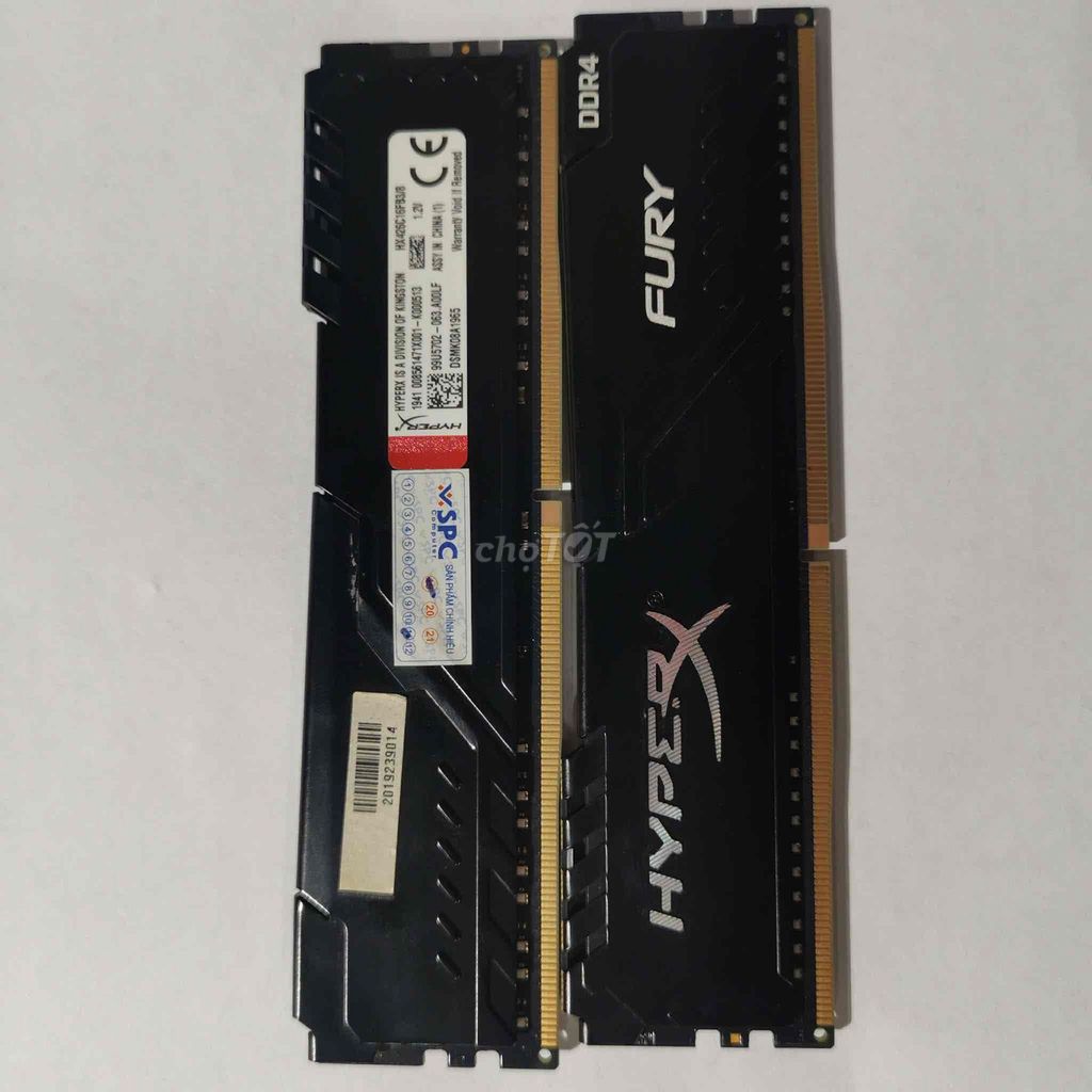 RAM HyperX Fury 2x8GB DDR4 - 130298258