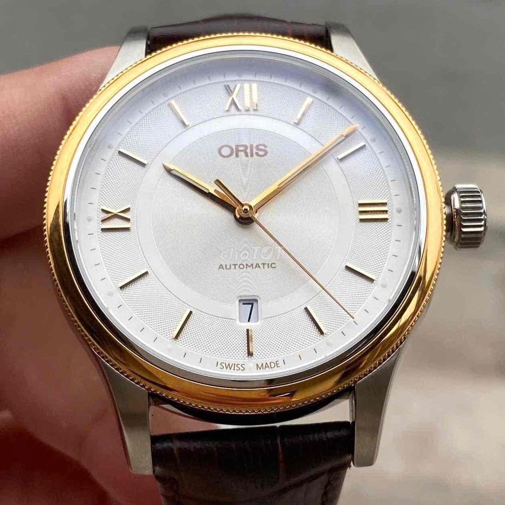 ORIS – Classic Date Two Tone Bracelet - 122066498