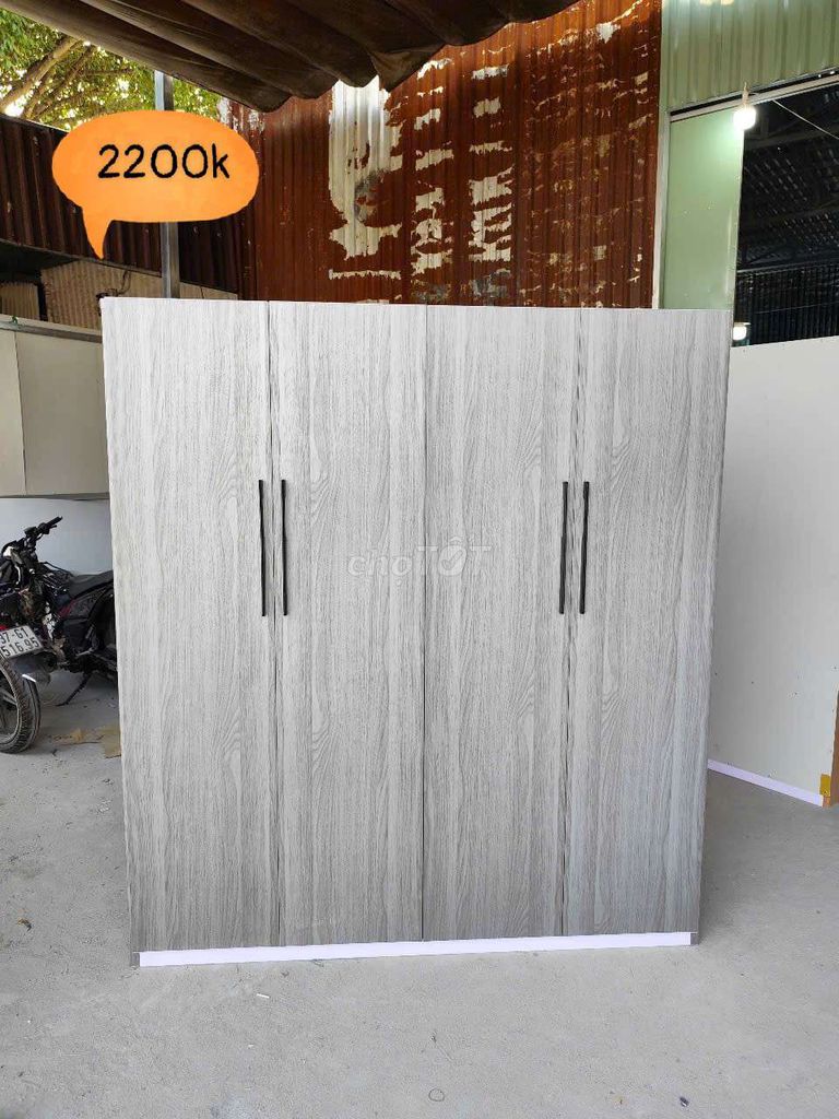 Tủ quần áo nhựa Đài Loan kt 180*162 #BH 1 năm - 125105268